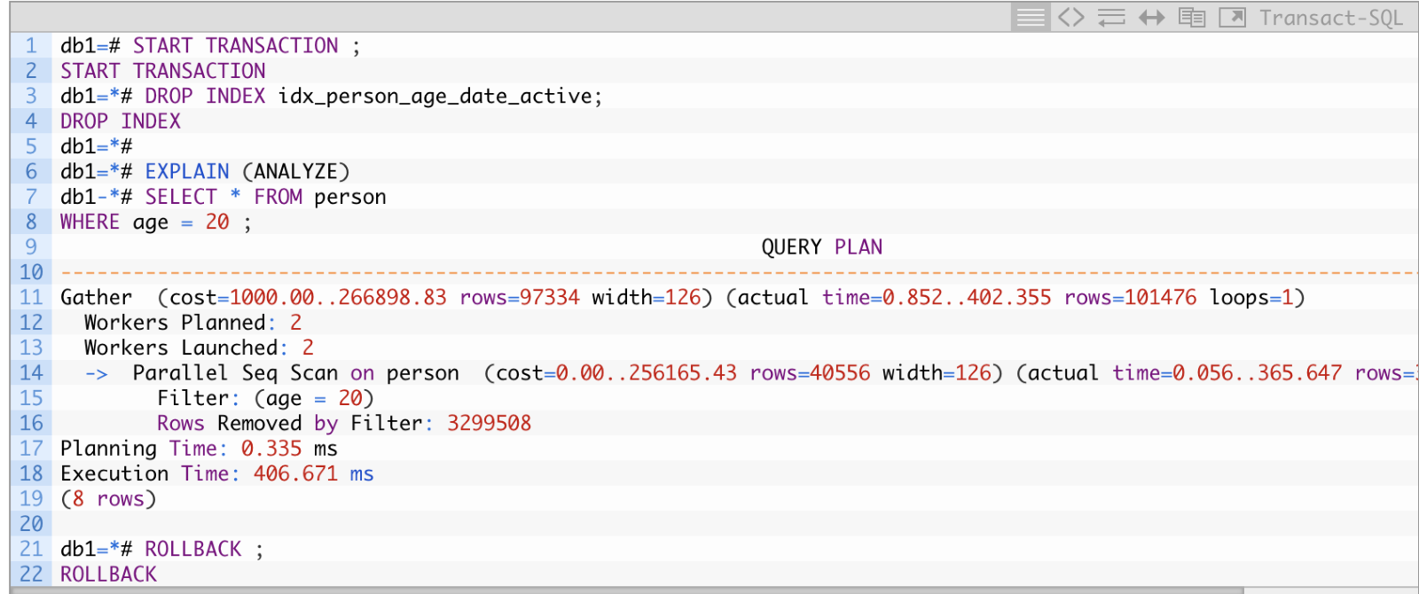 PostgreSQL scan types – what are they? | zen8labs
